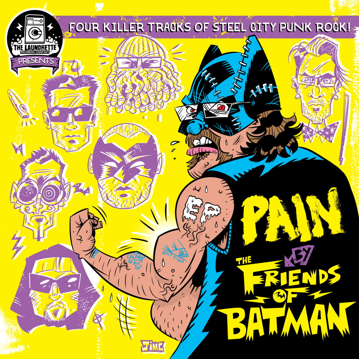 The Friends of Batman – Pain EP – Sloucher.org
